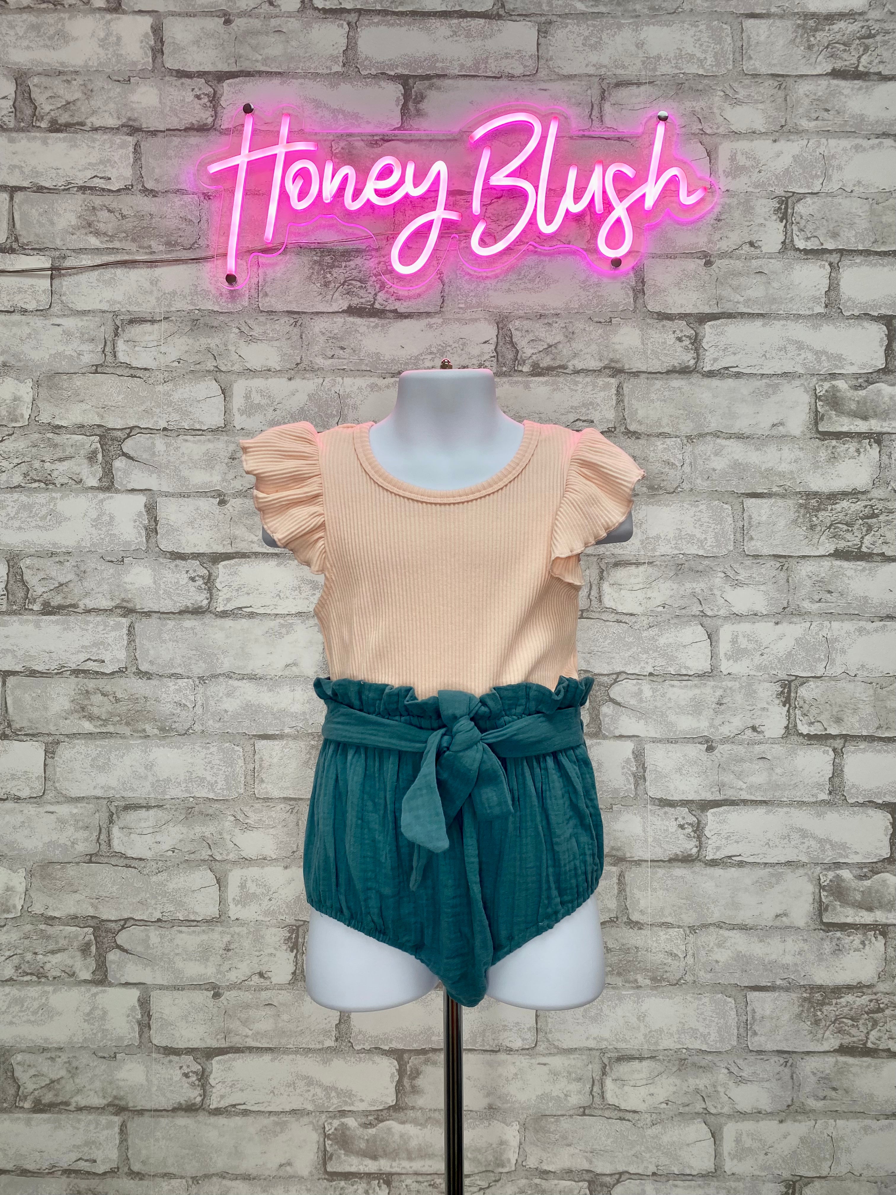 Polly Bloomer Set – Honey Blush Fashion